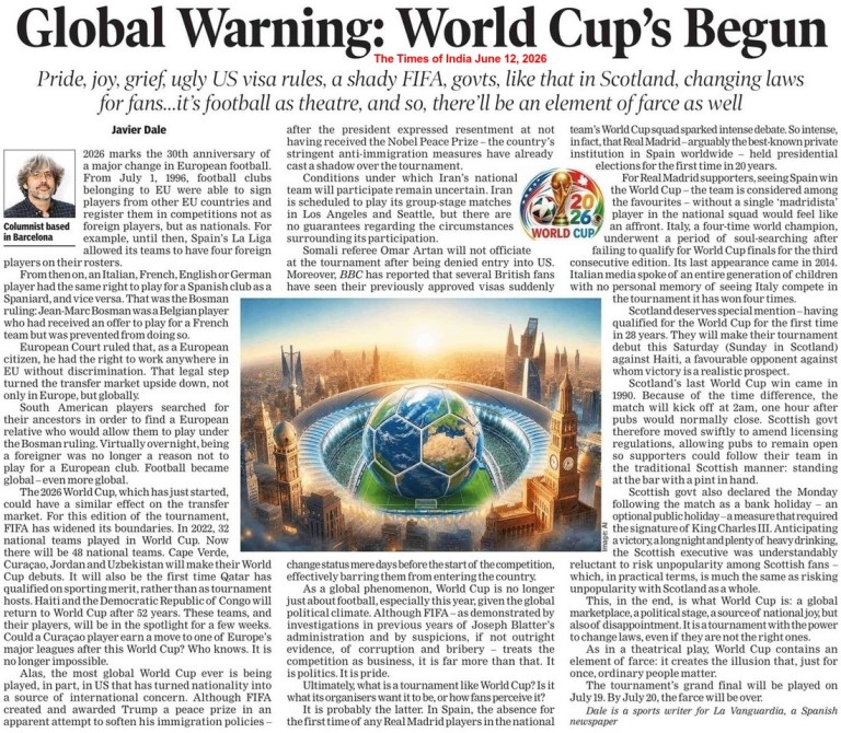 FIFA WC 2026: US’ Dirty Politics With Iran & Others – Boundless Ocean ...